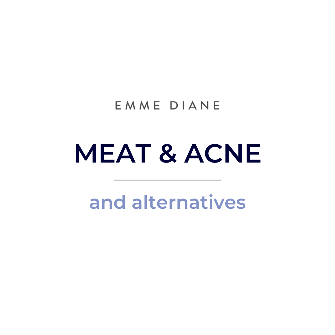 Diet: Meat and Acne – Emme Diane